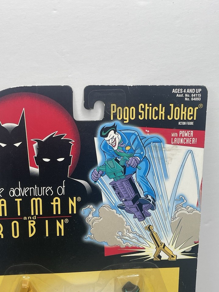 Pogo Stick Joker The Adventures Of Batman & Robin, Kenner Vintage New ...