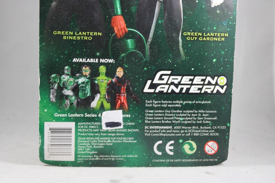 Green Lantern Blue Lantern Brother Warth Action Figure DC Direct New ...
