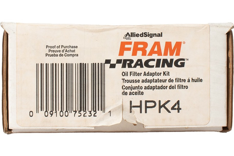 FRAM Oil Filter Adapter Kit Fits Select 1956-1967 Chevrolet V8 Engines ...