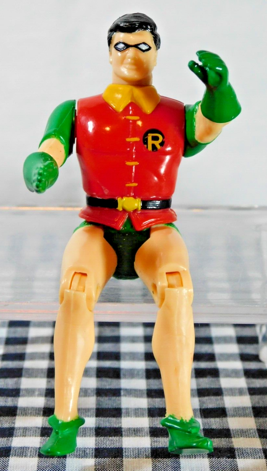 Vintage DC Comics Robin Super Hero Figure Karate Chop Action 1989 | eBay