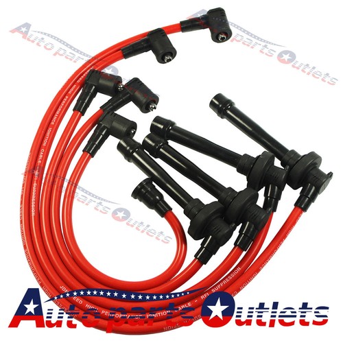 SPARK PLUG WIRE SET FOR HONDA 92-00 CIVIC DEL SOL EG EK EJ D15/D16 ...