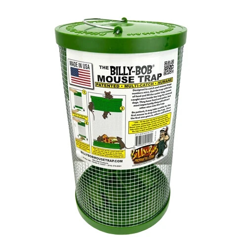 Billy Bob Mouse Trap: Humane Multi-Catch Mouse Trap! Made in the USA | eBay