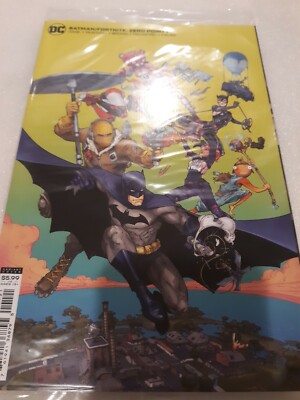 DC Batman Fortnite Zero Point #1 Cover B First Print Sealed in Bag w ...