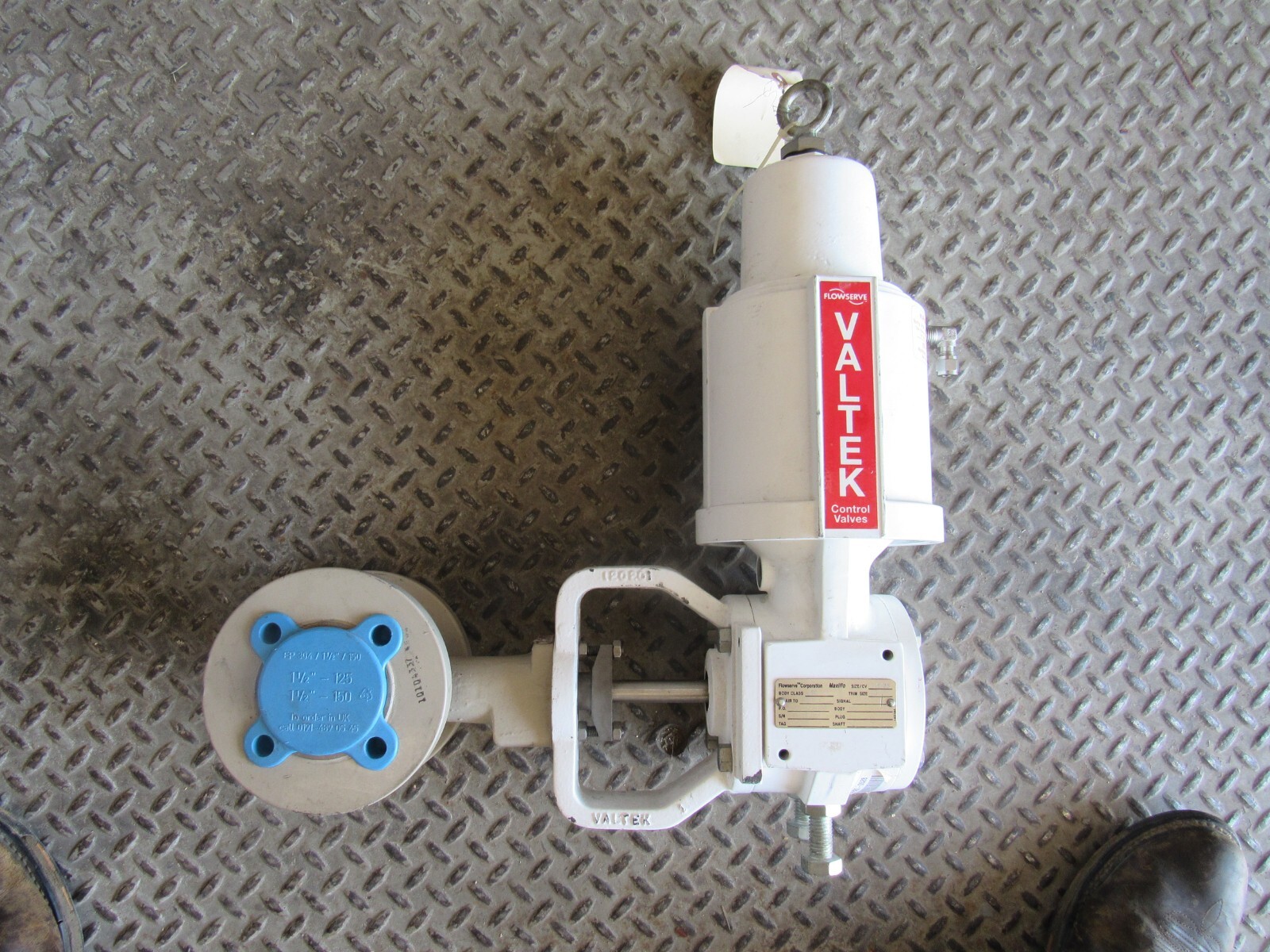 FLOWSERVE VALTEK MAXIFLO 1.5" AIR TO OPEN TRIM SIZE-70 CONTROL VALVE ...