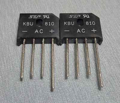 KBU810 1000V 8A Plastic Bridge Rectifier Pack of 2 | eBay