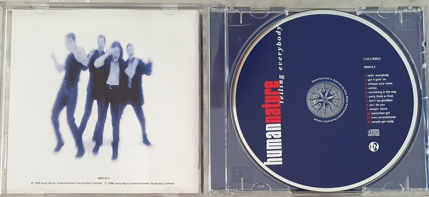 Human Nature - Telling Everybody CD Cat No. 4850742 9399700021912 | eBay