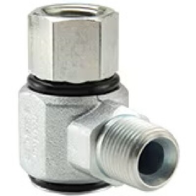 Hydraulic 90 Degree Elbow, Pressure Balanced Swivels - S Series S2201-8 ...