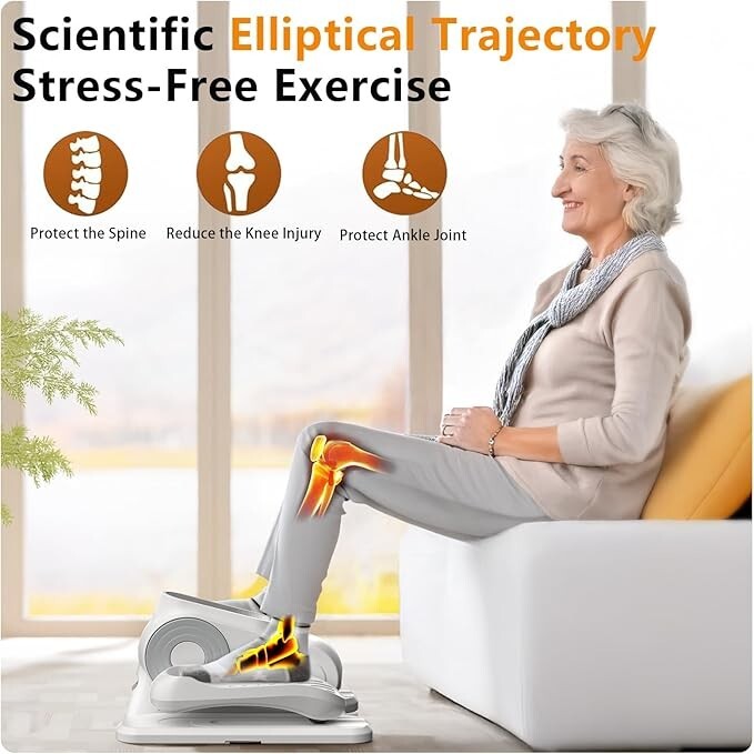 Ellipse Leg Exerciser as Seen on TV, Under Desk Elliptical Machine ...