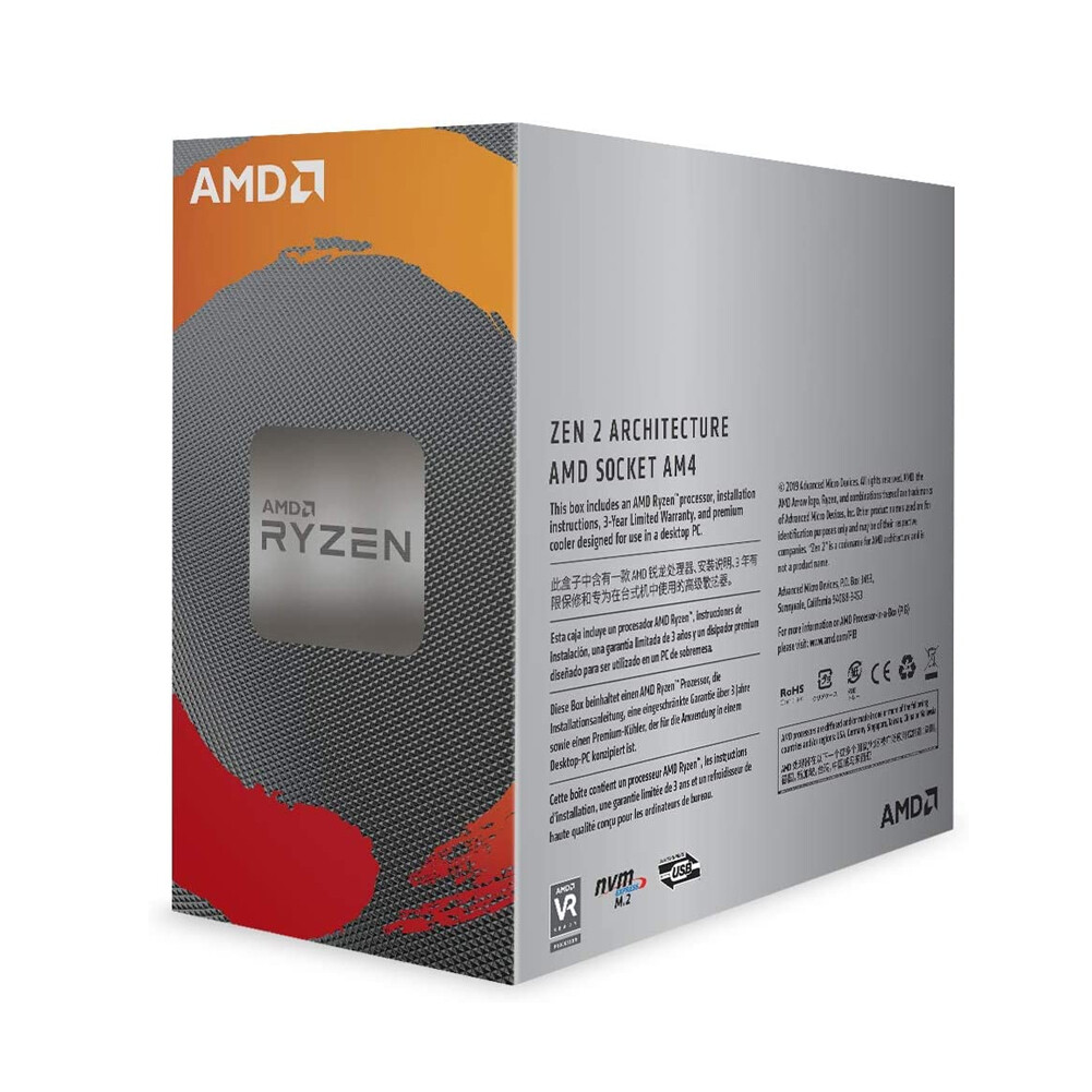 AMD Ryzen 5 3600 Processor (3.6GHz, 6 Cores, Socket AM4) - 100 ...