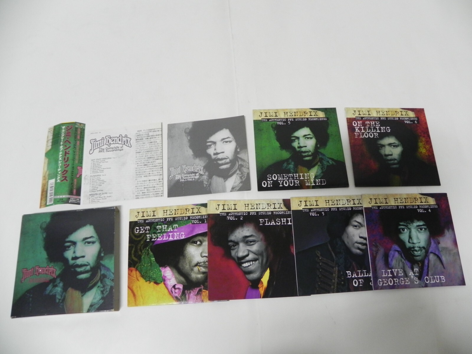 Jimi Hendrix - The Complete Of PPX Recordings JAPAN 6CD Box Set + OBI ...