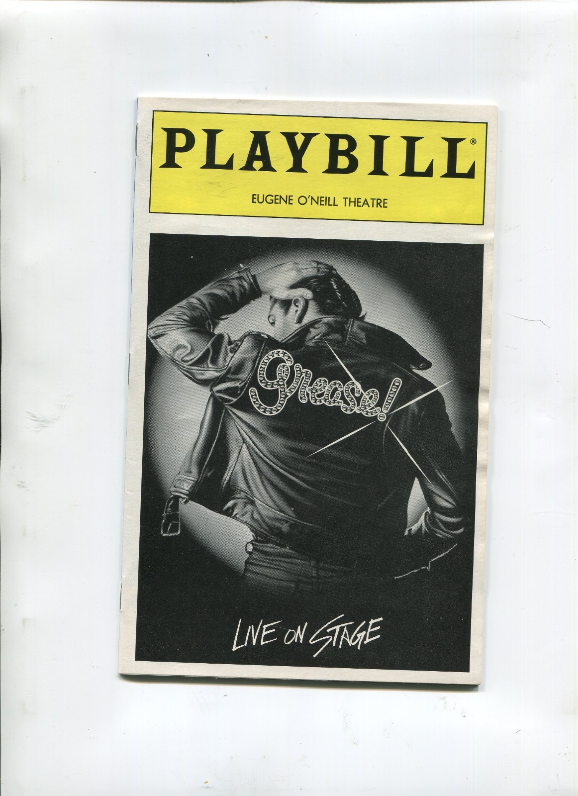 Grease Broadway Playbill