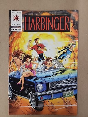 Harbinger #1 (Valiant) 1st Renegades, 1st Sting, 1st Zephyr, 1st Torque ...