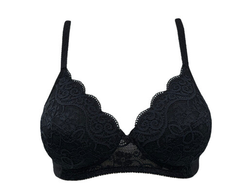 Triumph gefütterter BH ohne Bügel Amourette 300 P 65A 70B schwarz oder ...