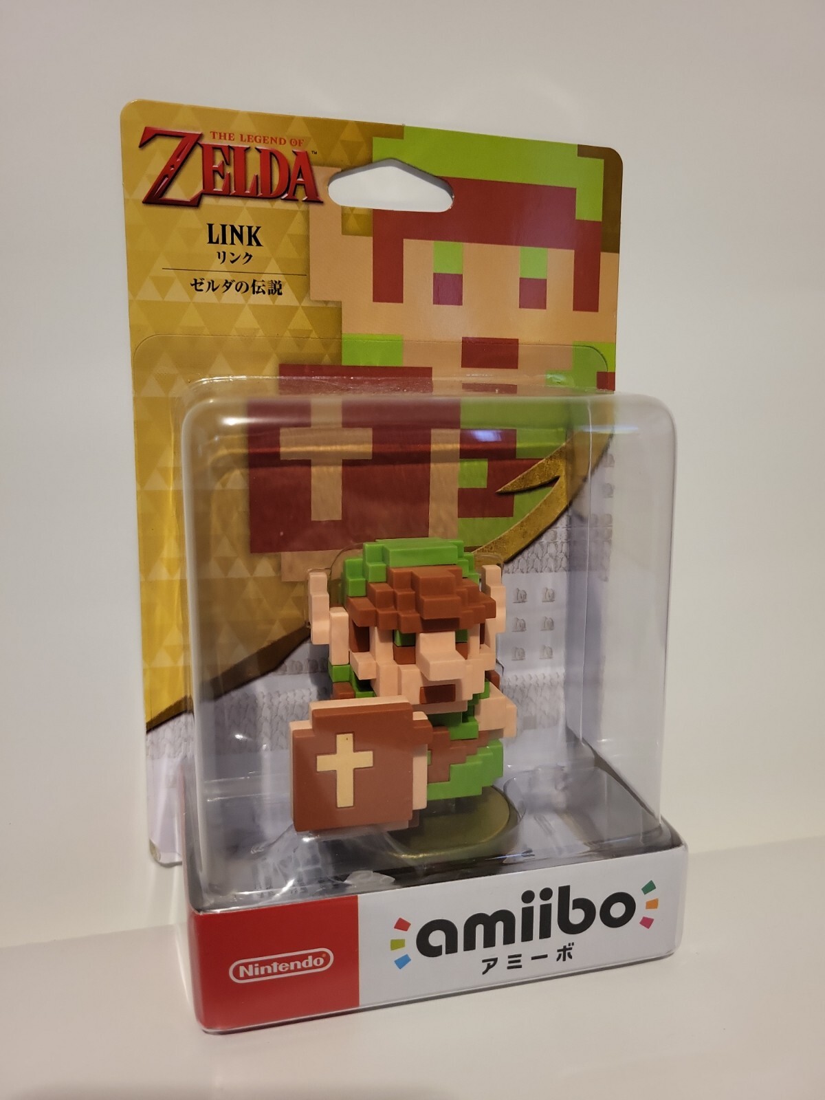 The Legend of Zelda series link 8-bit amiibo. Japanese import unopened ...