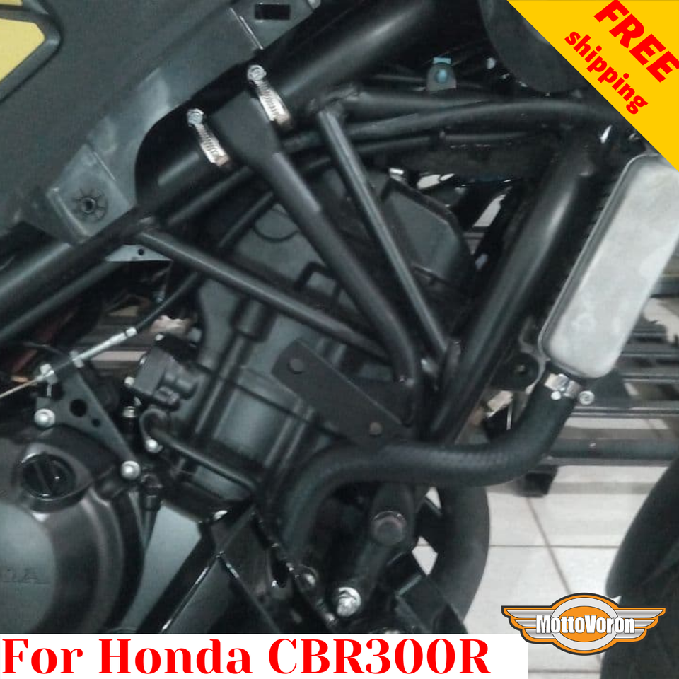 For Honda CBR300R Crash bars CBR 300R Engine guard CBR 300 R, Free ...