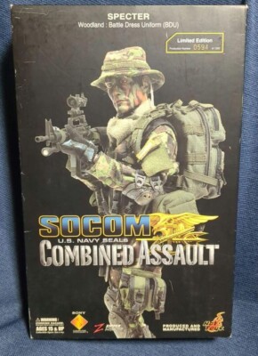 Hot Toys SONY SOCOM Combined Assault SPECTER Limited Edition Figure | eBay