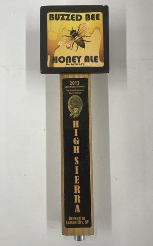 Buzzed Bee Honey Ale Beer Tap Wooden Tap | eBay