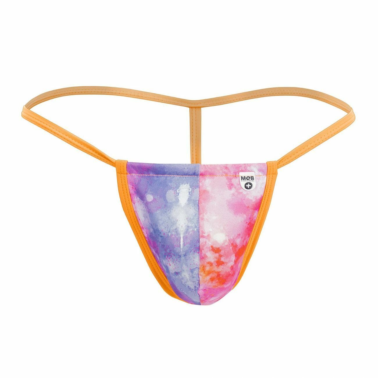 Malebasics Print G-String MOB Eroticwear Sinful Thong Orange Tie-Dye ...