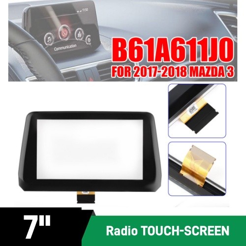 Replacement 7" TOUCH-SCREEN For 2017-2018 MAZDA 3 GPS Navigation Radio ...