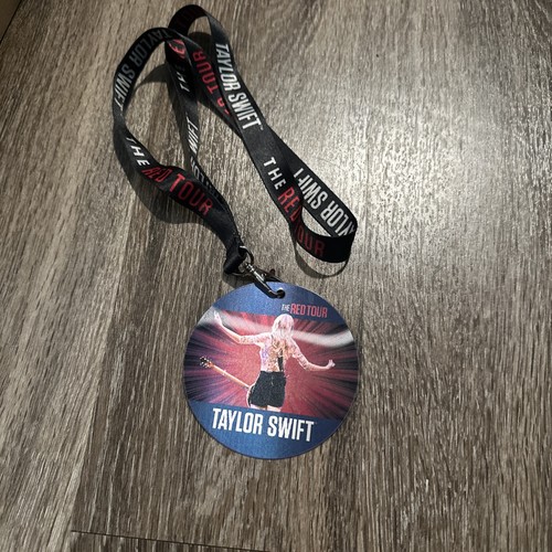 Taylor Swift The Red Tour Limited Edition Holographic VIP Pass And ...