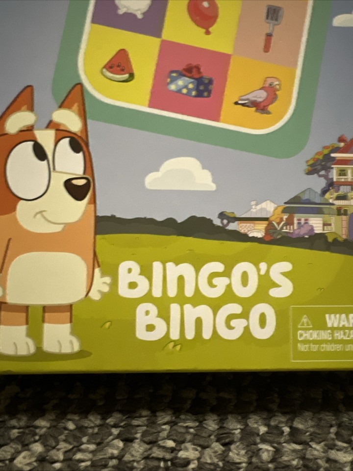Bluey Bingos Bingo Game Family Fun Game Age 3 Brand New Sealed | eBay UK