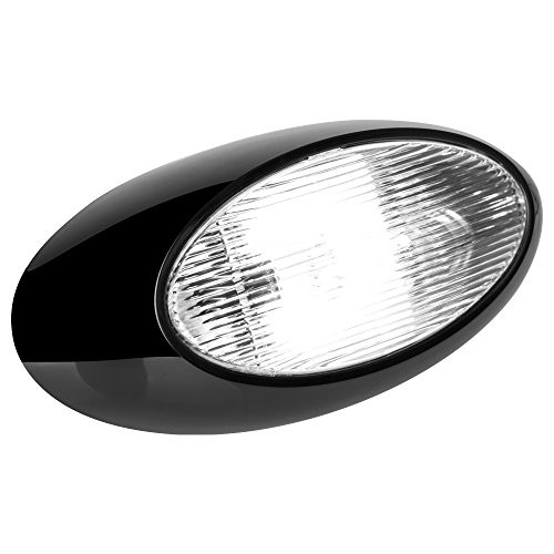 Lumitronics RV 12" LED Oval Outdoor Exterior Scare/Porch Light - Clear ...