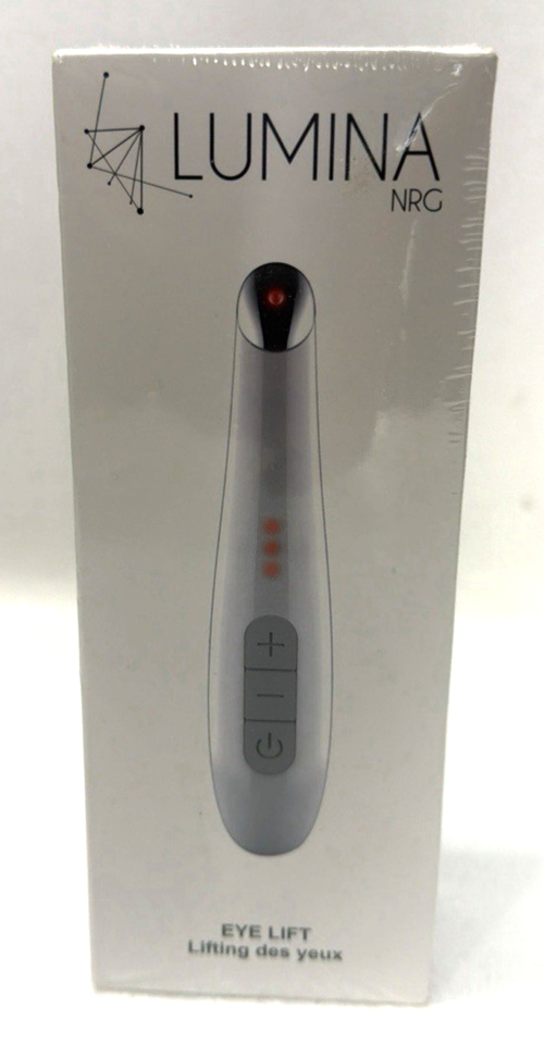 Lumina NRG 3-in-1 Eye Massage Wand Red LED Anti Aging Thermal Therapy ...