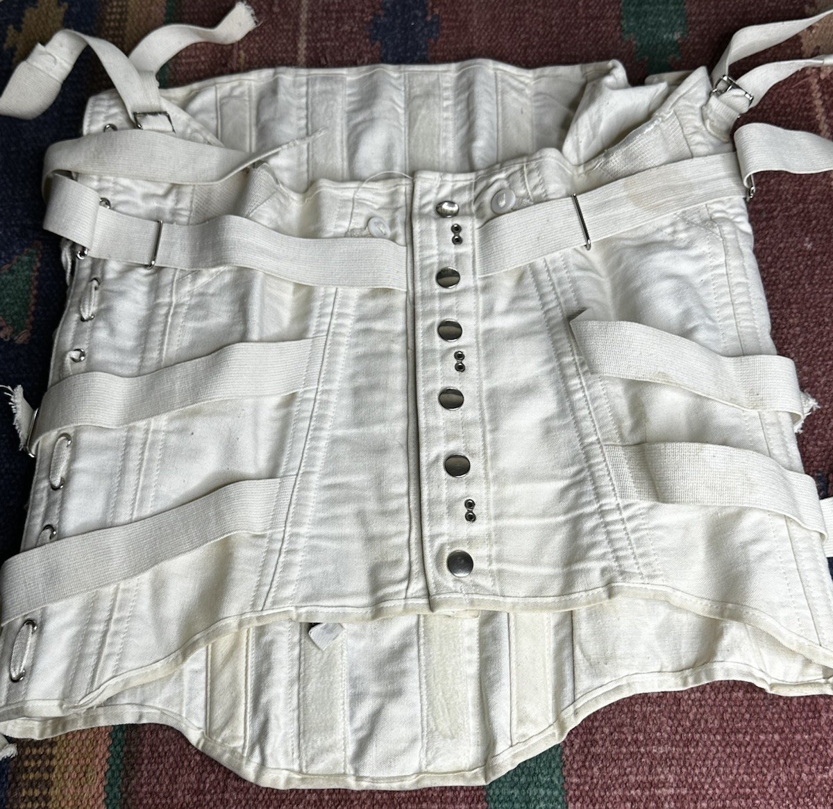 VTG Sears corset girdle Corset 50s 60s? Beige Girdle USA Made M/L? | eBay