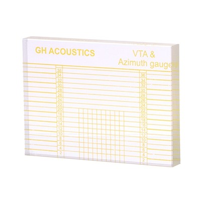 VTA/Cartridge Azimuth Ruler Balance Cartridge Azimuth Ruler Headshell ...