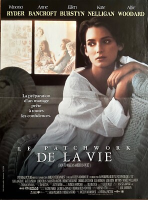 Affiche Cinéma LE PATCHWORK DE LA VIE 40x60cm Poster Winona Ryder Anne Bancroft | eBay