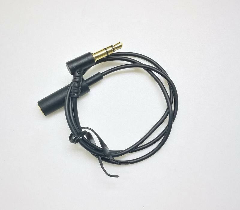 2pcs 0.6m Audio AUX Extension Cable Cord Line for OE Triport On Ear ...