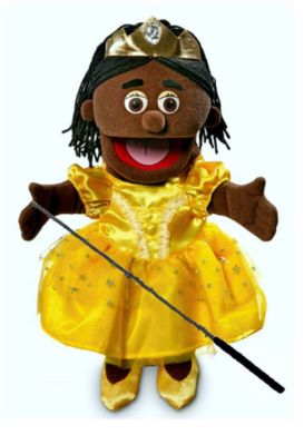 Silly Puppets Princess(African American)Glove Puppet Bundle 14 inch ...