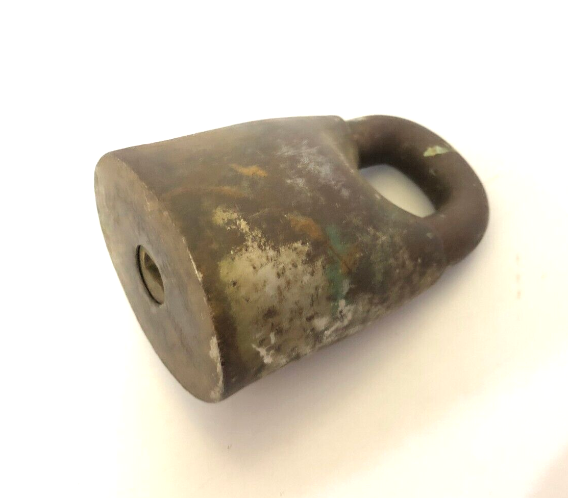 OLD PRIMITIVE MOST RARE IRON ROCKET SCANDINAVIAN PADLOCK WITH KEY . | eBay