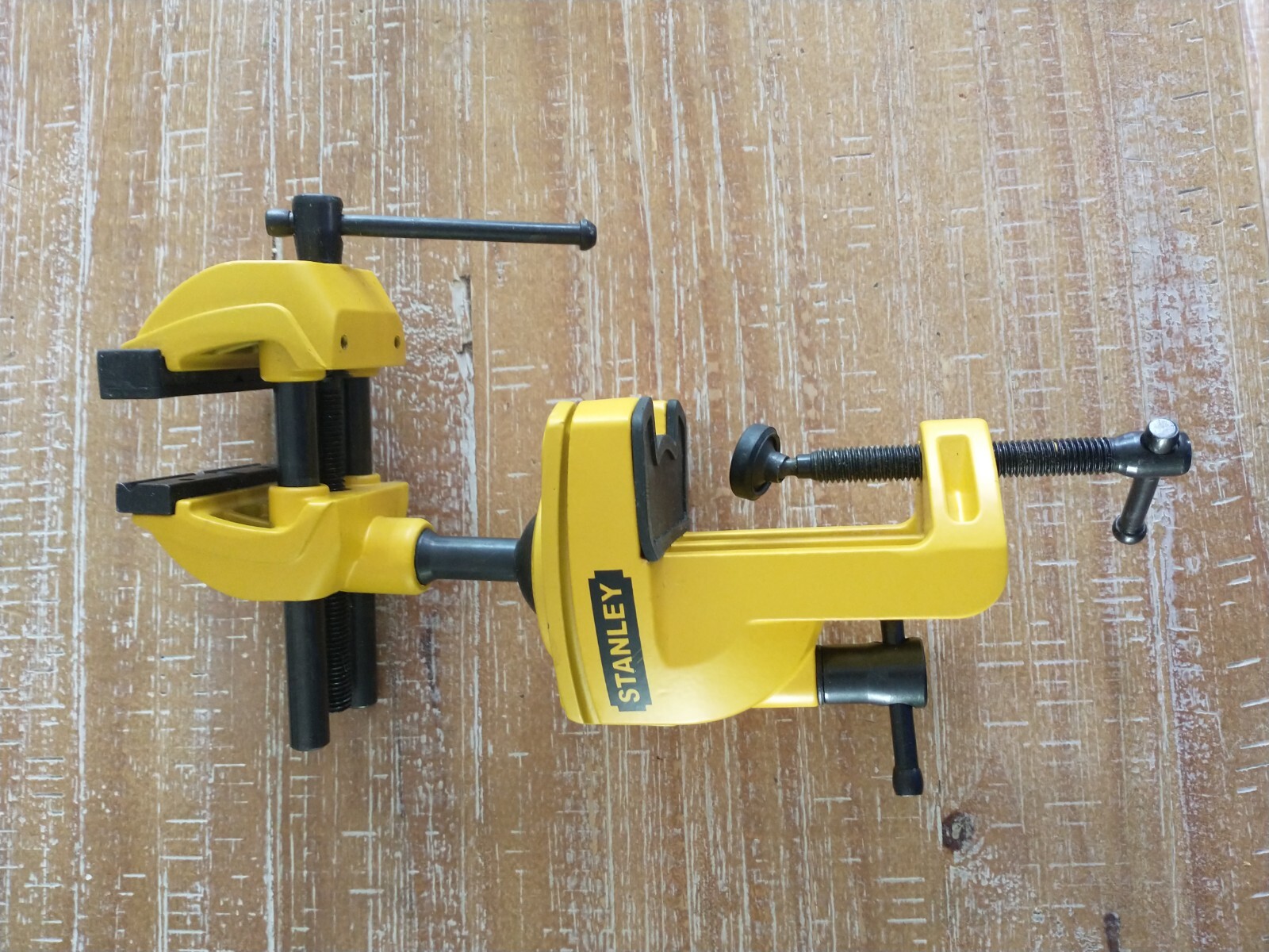Stanley 1-83-069 MaxSteel Multi Angle Hobby Vice, Yellow/Black | eBay