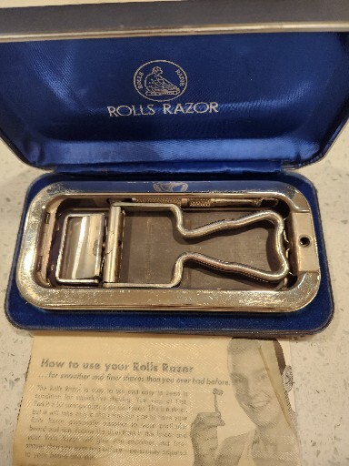 VINTAGE Rolls Razor Imperial No. 2 with Original Box and Paper and ...