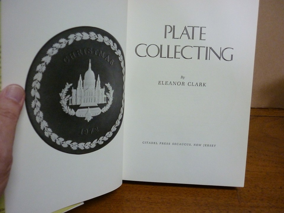 Eleanor Clark. Plate Collecting. 1st ed. 1976. VG+ in VG jacket. | eBay