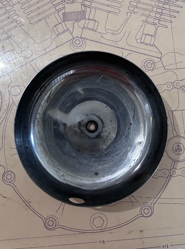 harley davidson Original knucklehead panhead flathead Plain Carb Cover ...