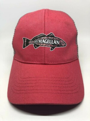Magellan Cap Hat Women Trucker Mesh Snapback Pink Gray Poly Cotton | eBay