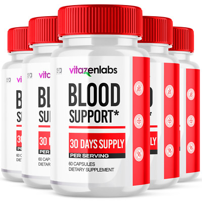 Vitazen Labs Blood Pills – Support for Blood Health and Wellness (5 ...