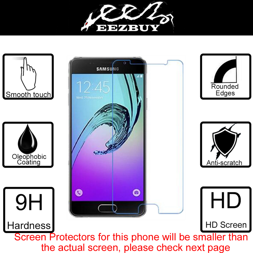 Premium Real Tempered Glass Screen Protector Film For Samsung Galaxy ...
