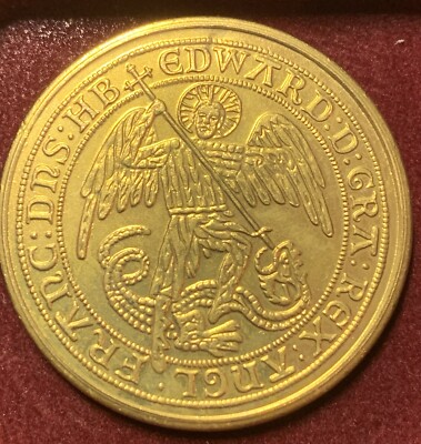 1477 🏴󠁧󠁢󠁥󠁮󠁧󠁿 England Edward IV Angel Historical Token | eBay UK