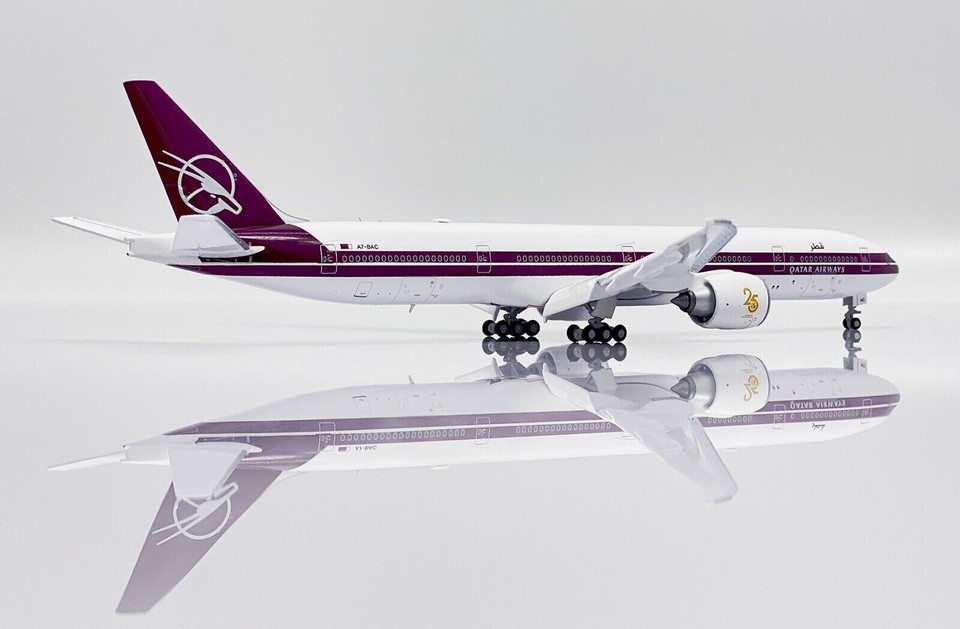 JC WINGS QATAR AIRWAYS B777-300ER RETRO FLAPS DOWN 1:400 JC4QTR0068A IN ...
