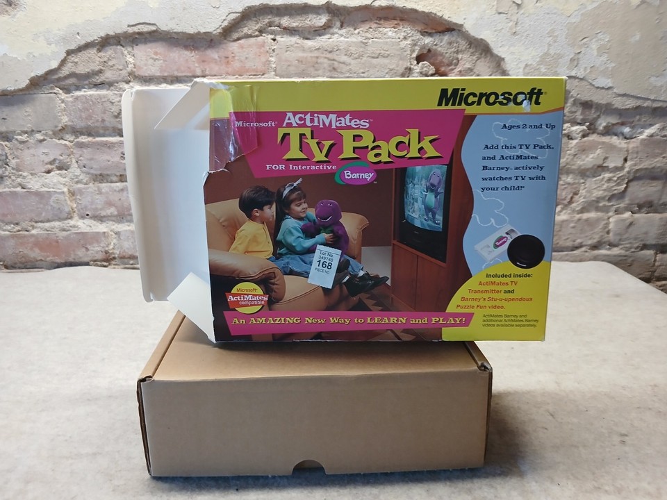 Microsoft Barney ActiMates PC Pack Transmitter and CD ROM for ...