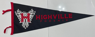 HIGHVILLE PHOENIX UNIVERSITY COLLEGIATE PACIFIC RETRO WOOL PENNANT NEW ...
