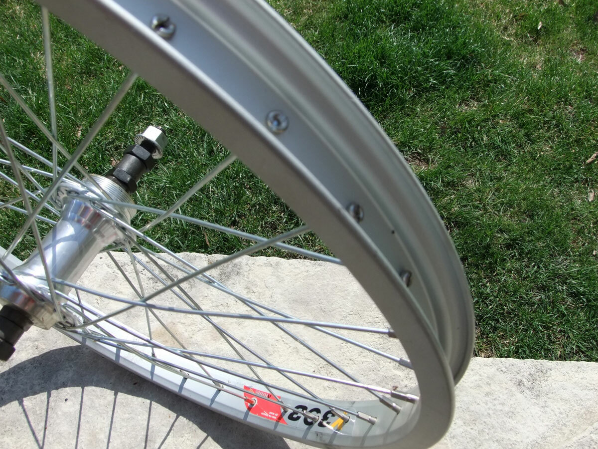 Y303 X Rim and Hub for 20" BMX Bicycle, 36 Spoke, Rear Sta-Tru Wheel 3/ ...