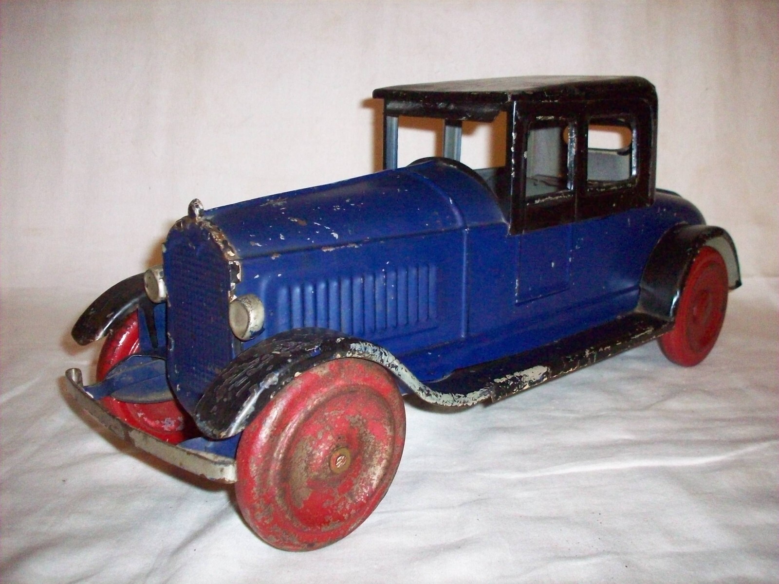 DAYTON PRESSED STEEL TOY CAR 1920'S 18 1/2" LARGE SIZE | eBay