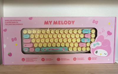 MINISO x Sanrio collaboration Wireless my melody pink Keyboard brand ...