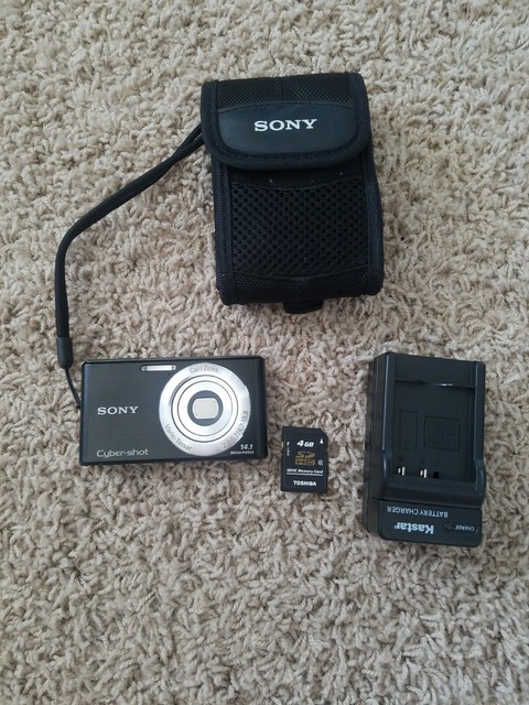 Sony Cyber-shot DSC-W530 14.1MP Digital Camera - Green for sale online ...
