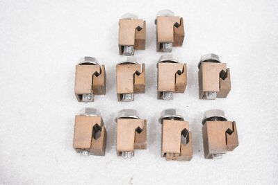 HUBBELL GC5004 COMPRESSION VICE, COPPER, #8 SOL - #4 STR, (LOT OF 10 ...