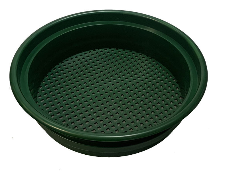 Gold Pan Panning Classifier Plastic Mesh 1/4" Screen Sifter Fits 5 ...